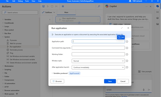 Create Your First Desktop Flow in Power Automate Desktop (PAD)